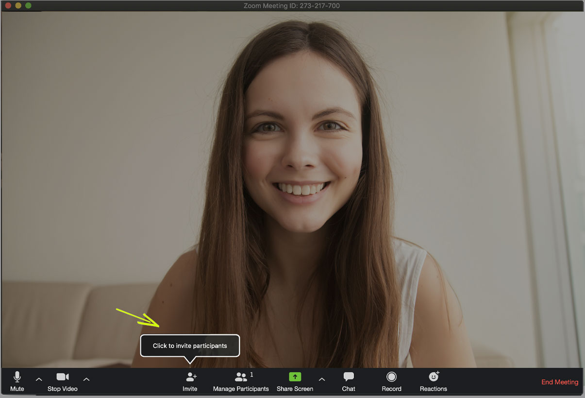 Create fitness videos in LIVE streaming with Zoom